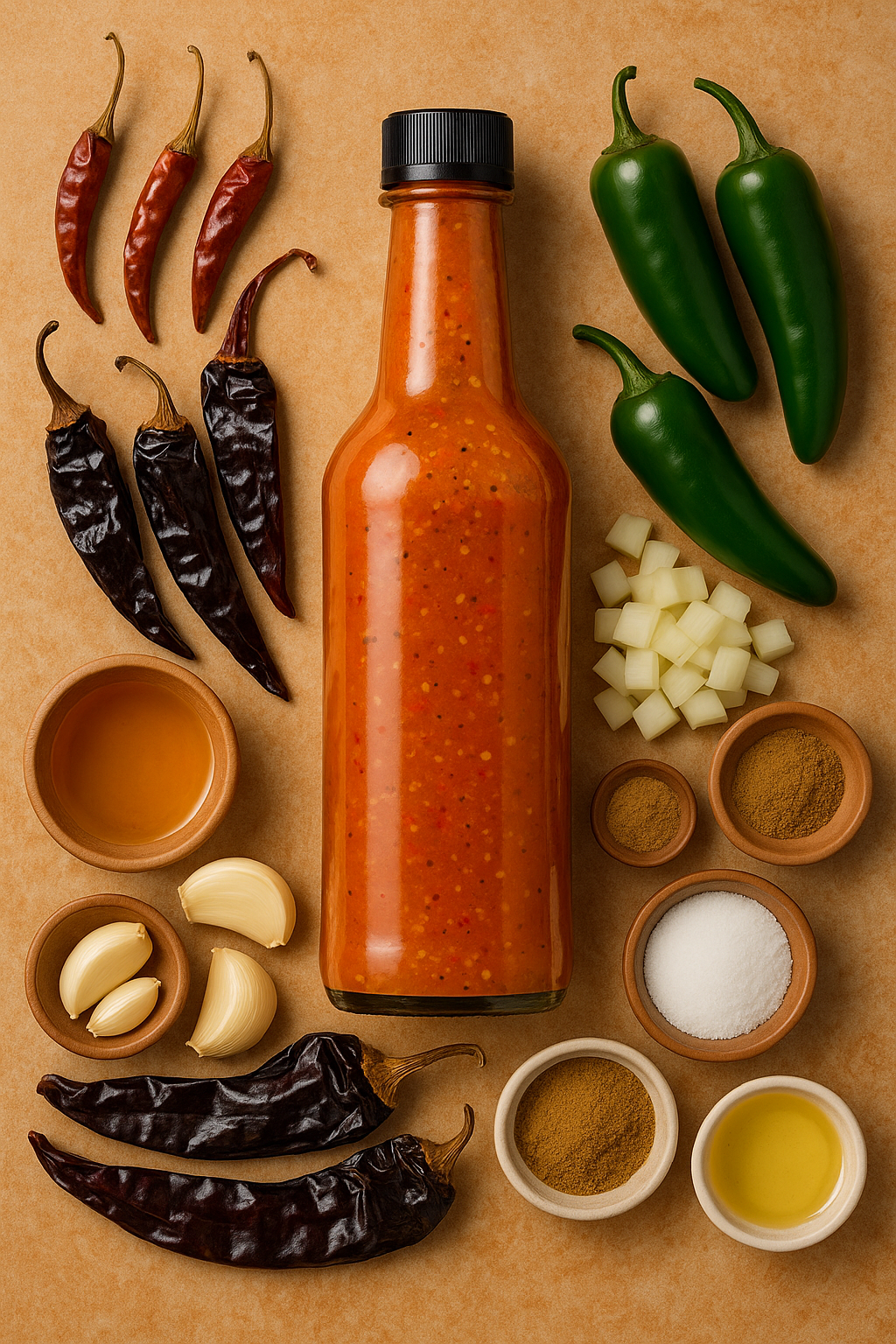 Mexican Firestorm Hot Pepper Sauce Recipe
